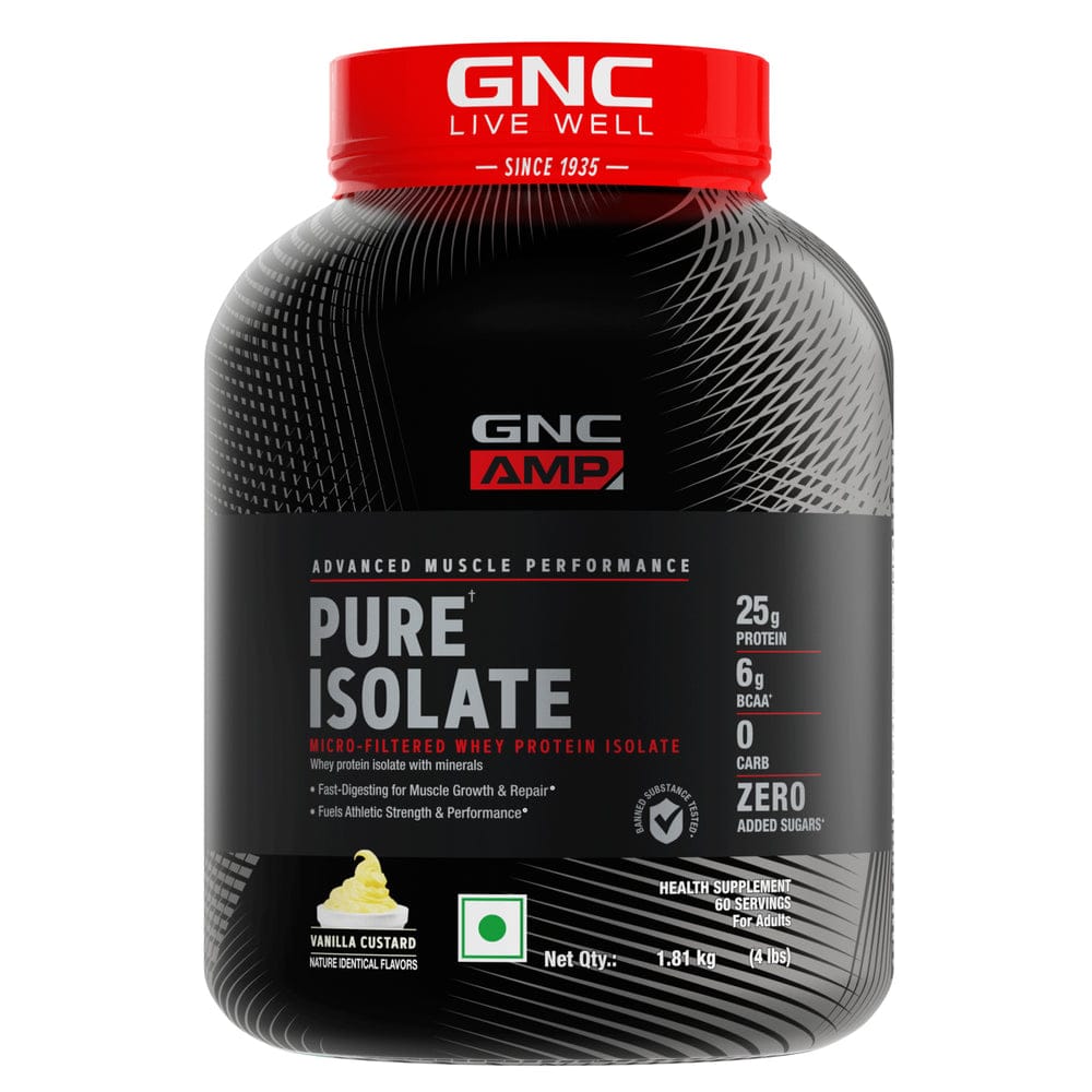 Gnc Amp Pure Isolate 1.81Kg – MD NUTRITION