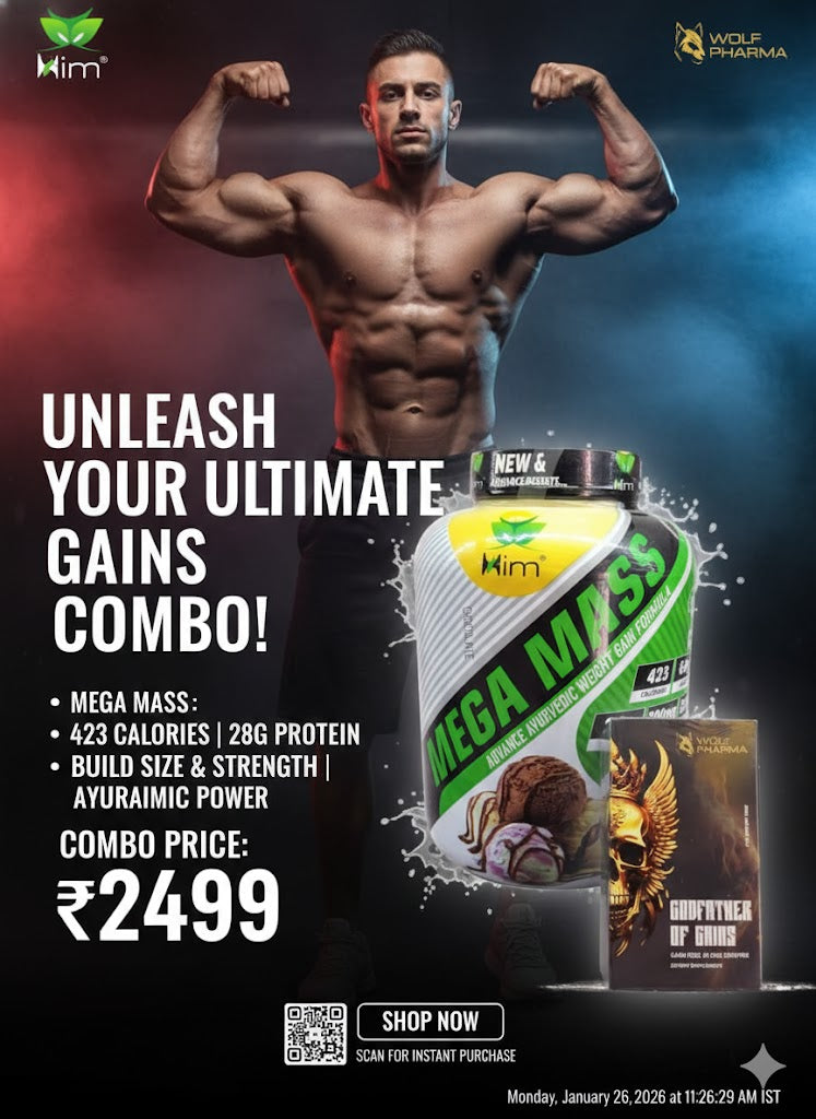 The Ultimate Transformation Stack: Him Mega Mass (2.72kg) + Wolf Pharm ...